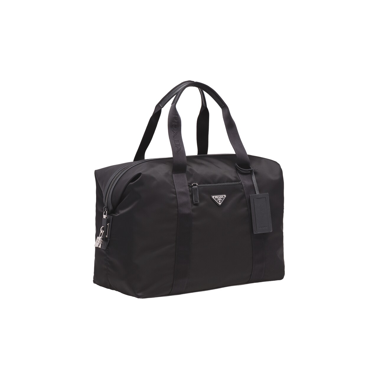 Nylon and Saffiano Leather Duffle Bag | Prada - 2VC796_064_F0002_V_OOO
