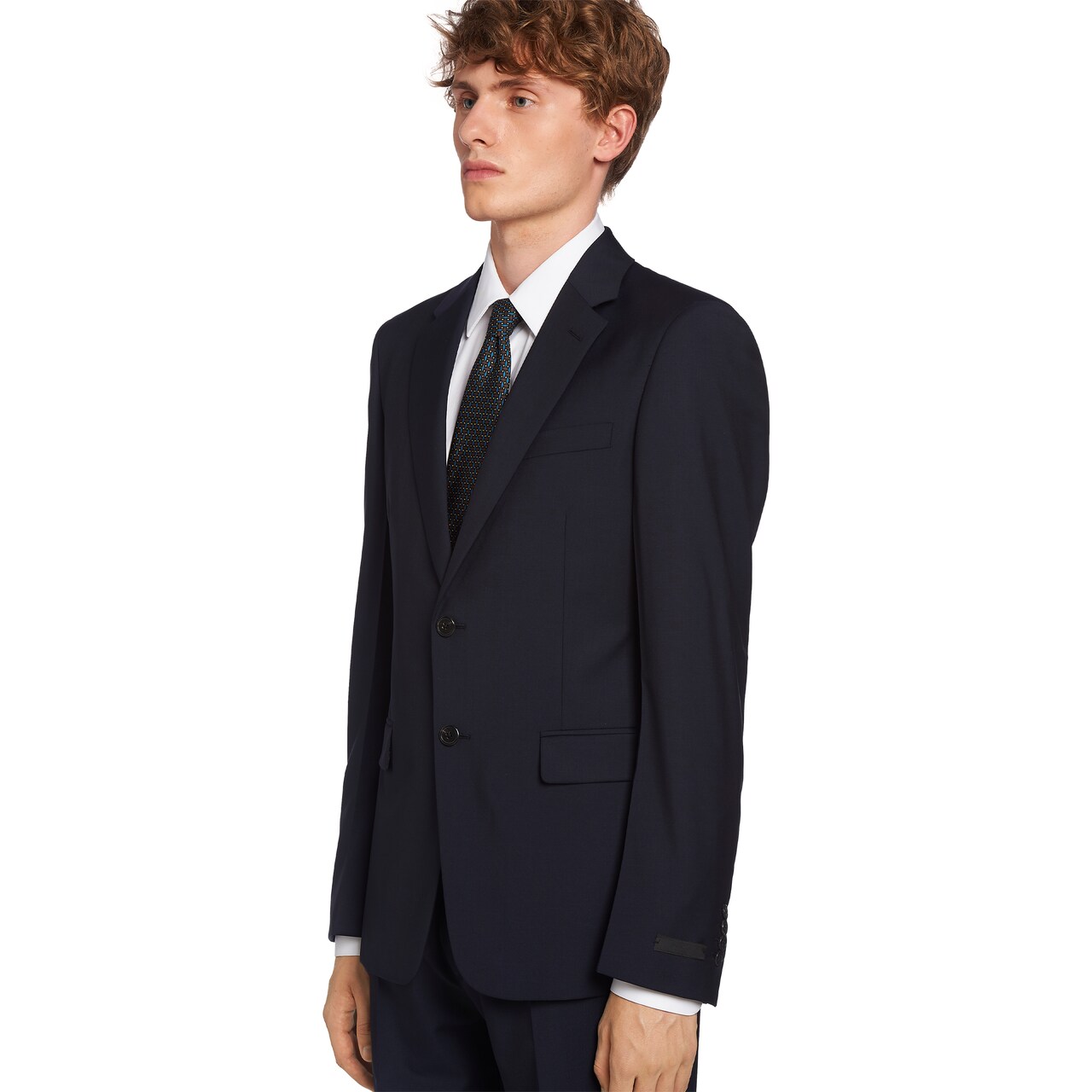 Mohair Single-Breasted Suit | Prada - UAA417_D39_F0008_S_141