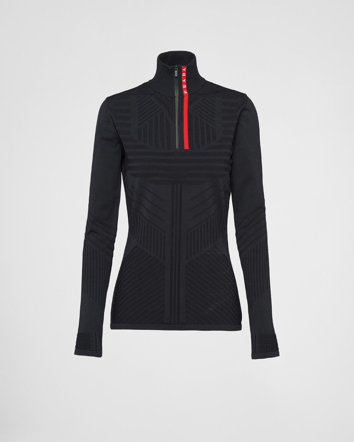 Black Polyester Sports Top | PRADA