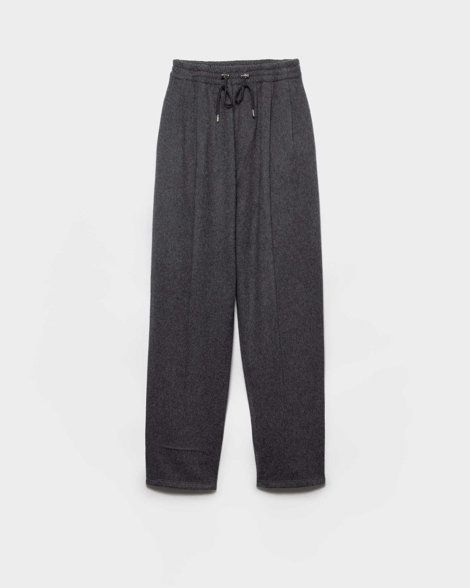 Slate Gray Wool And Cashmere Pants | PRADA