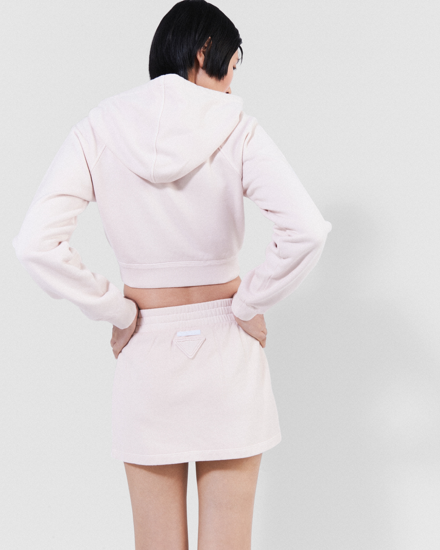 Peach Hooded Sweatshirt | PRADA