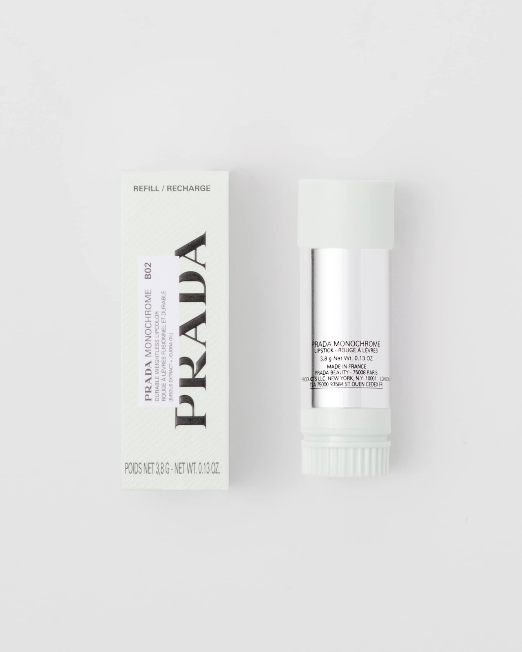 B02 - Quartz Prada Monochrome Hyper Matte Lipstick Refill - B02 ...