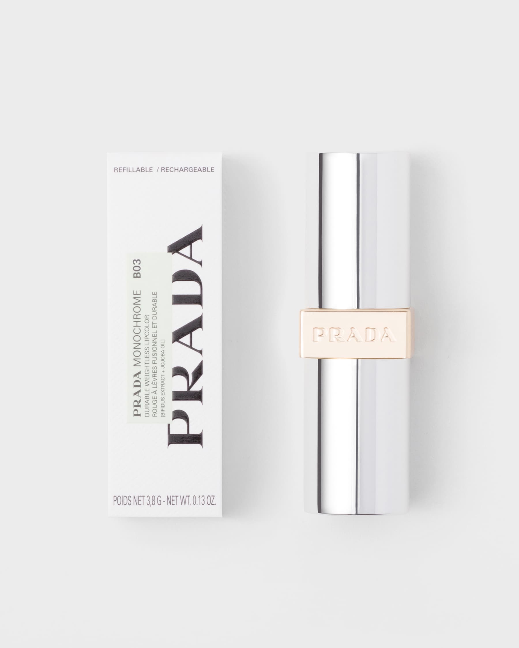 B03 - 丑赤棕 普拉达至色持久轻盈唇膏 - B03 - 丑赤棕 | PRADA