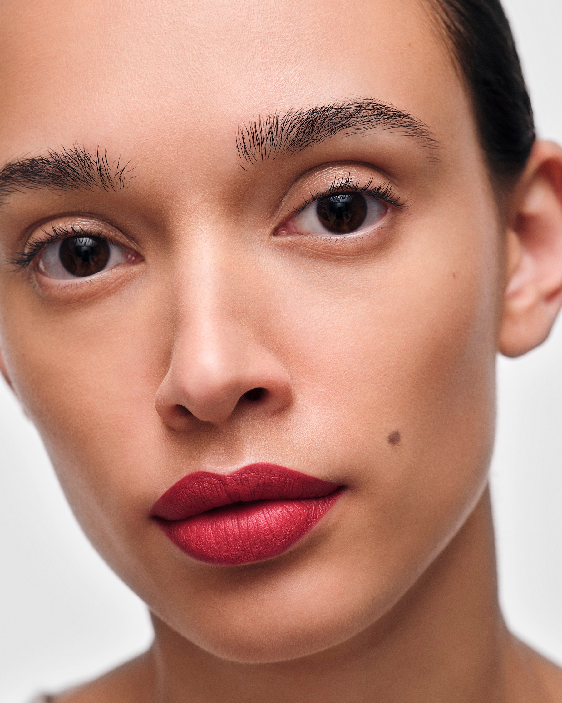 B03 - Mahogany Prada Monochrome Hyper Matte Lipstick Refill - B03 ...