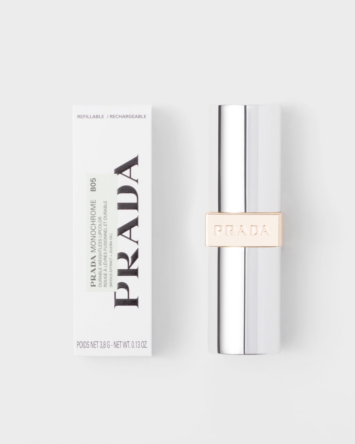 B05 - Fauve Prada Monochrome Hyper Matte Lipstick - B05 - Fauve | PRADA