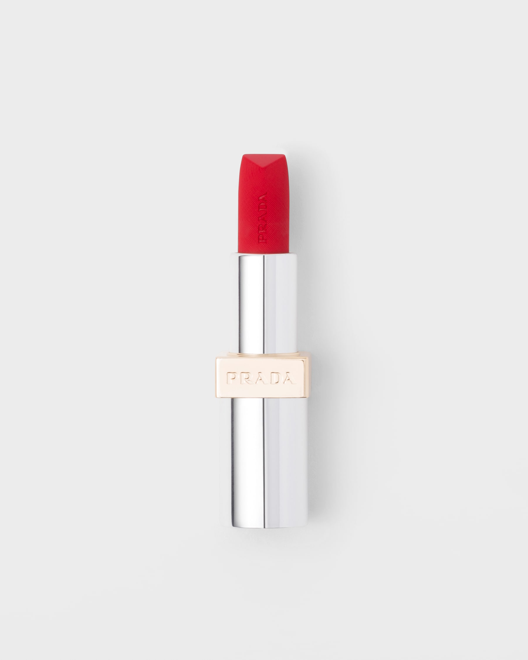 R27 - Rubino Prada Monochrome Hyper Matte Lipstick - R27 - Rubino | PRADA