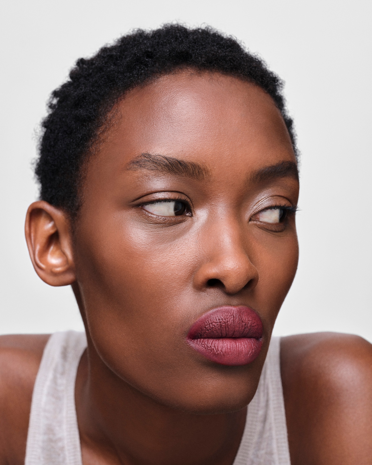 P56 - Notte Prada Monochrome Hyper Matte Lipstick Refill - P56 - Notte ...