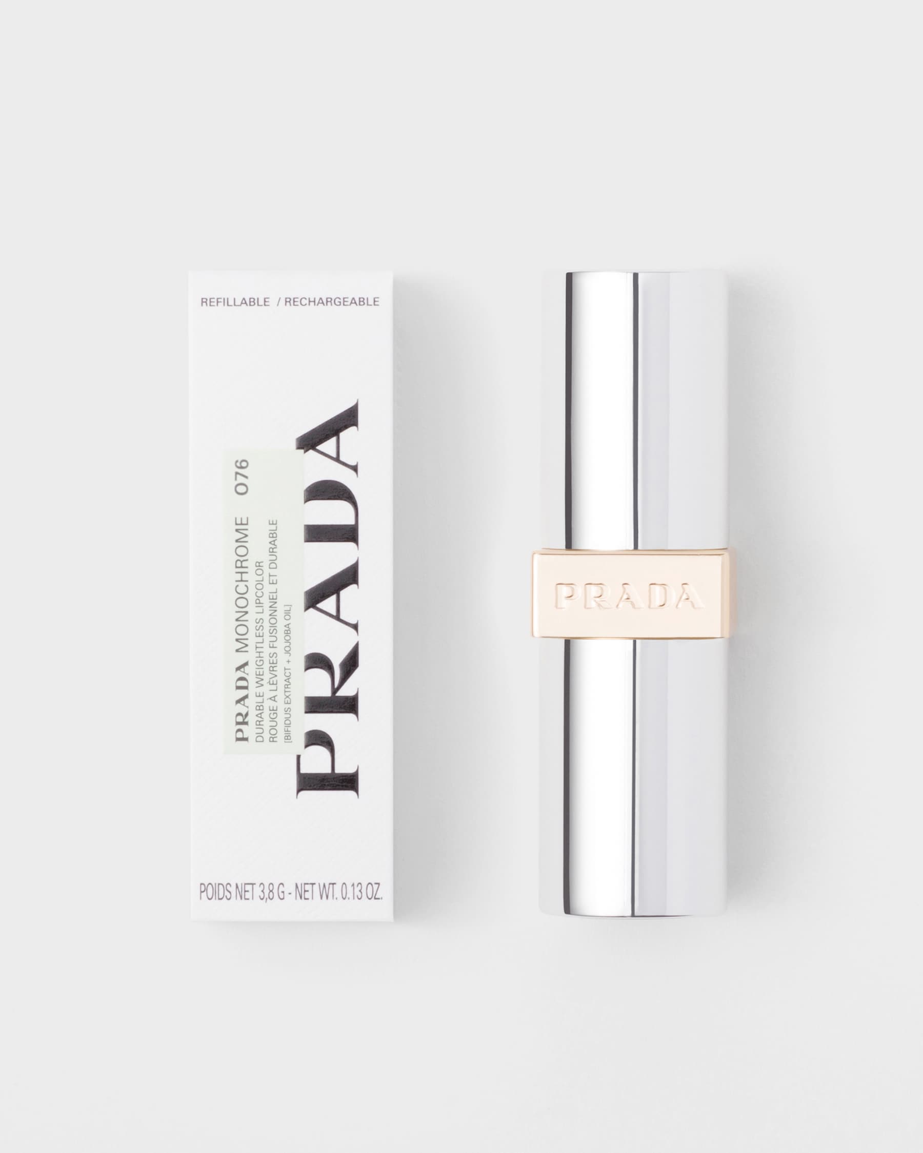 O76 - Amber Prada Monochrome Hyper Matte Lipstick - O76 - Amber | PRADA