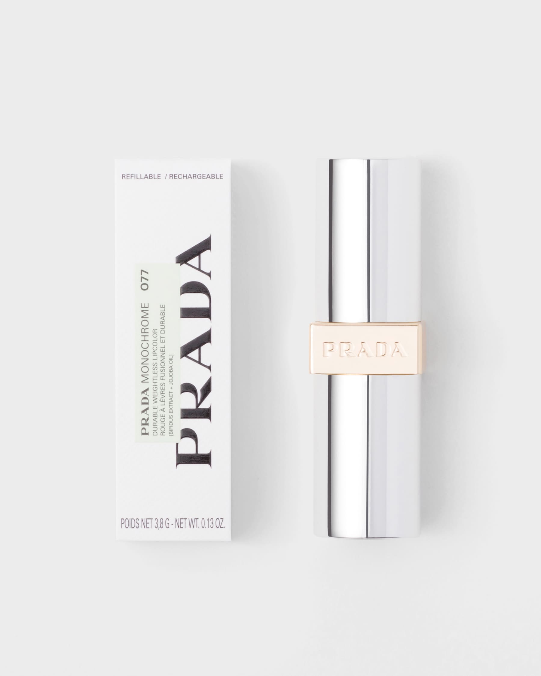 O77 - Arancio Prada Monochrome Hyper Matte Lipstick | PRADA - United States
