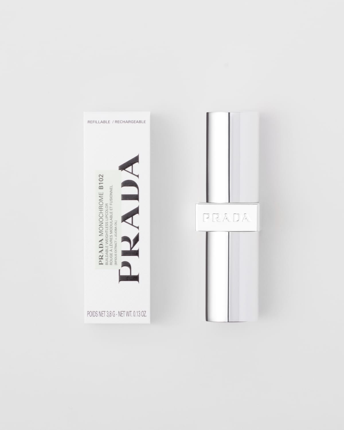 B102 - Sienne Prada Monochrome Soft Matte Lipstick - B102 - Sienne | PRADA