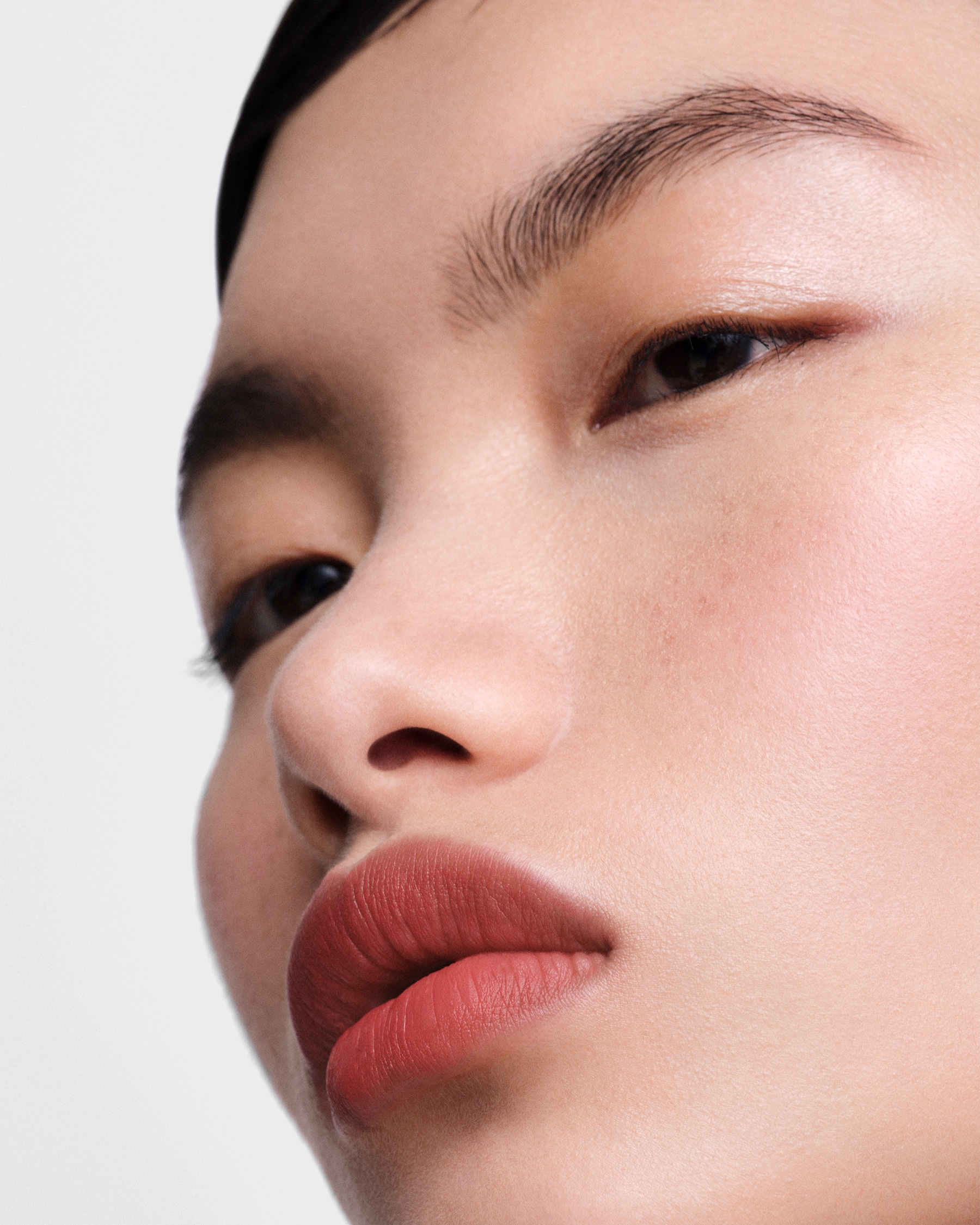 B103 - Auburn Prada Monochrome Soft Matte Lipstick - B103 - Auburn | PRADA