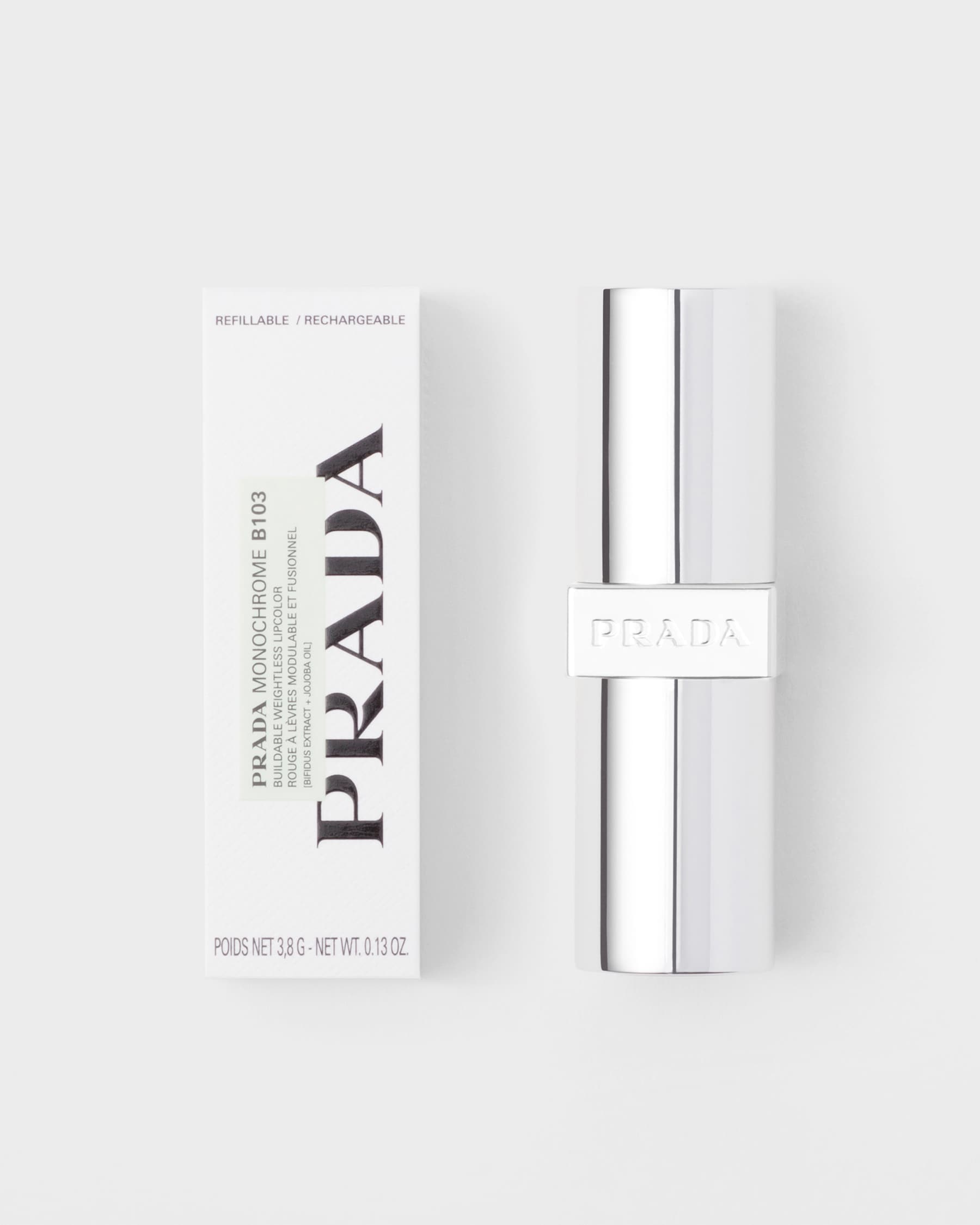 B103 - Auburn Prada Monochrome Soft Matte Lipstick - B103 - Auburn | PRADA