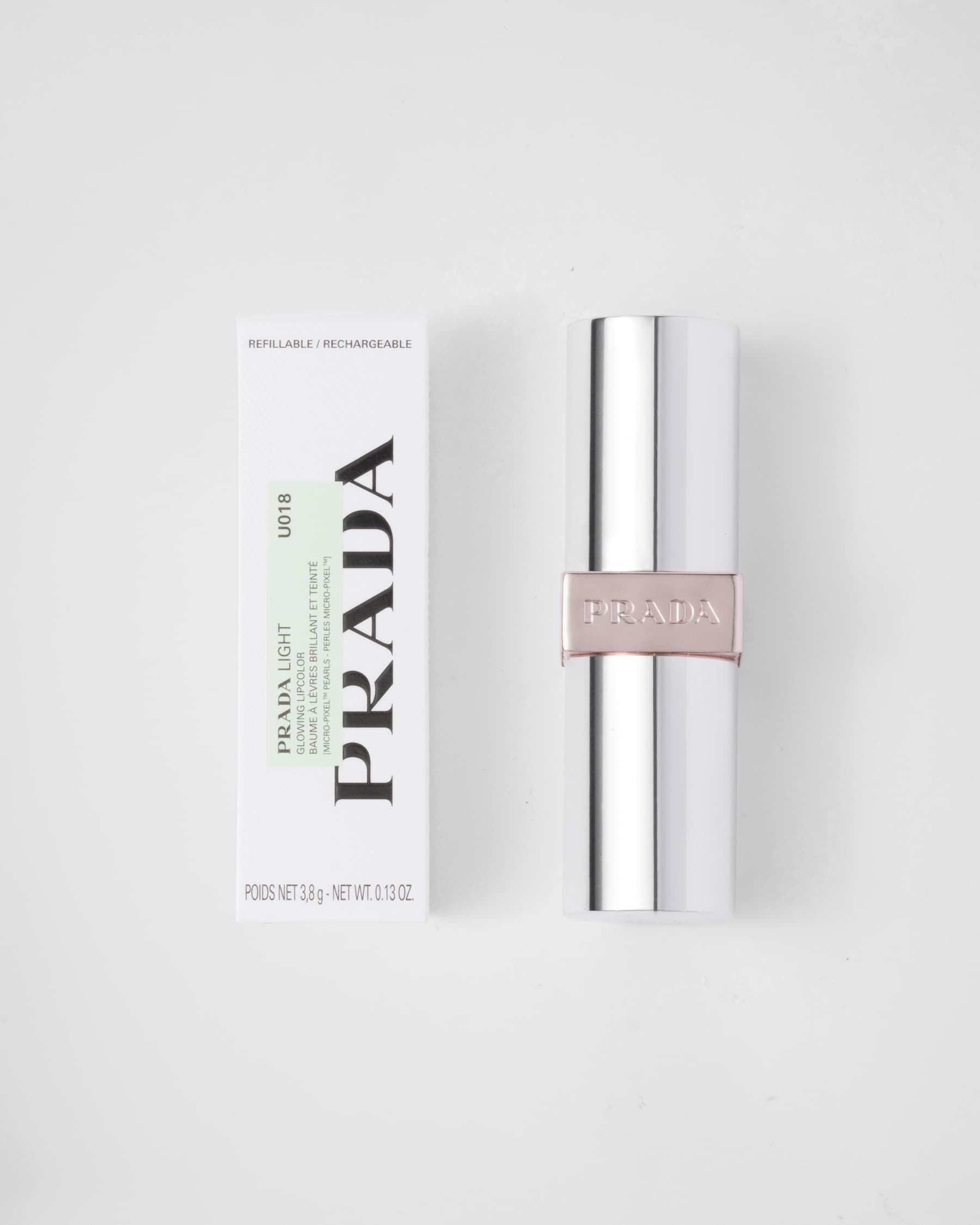 Pink Prada Light Glowing Lipcolor - Pink | PRADA - United States