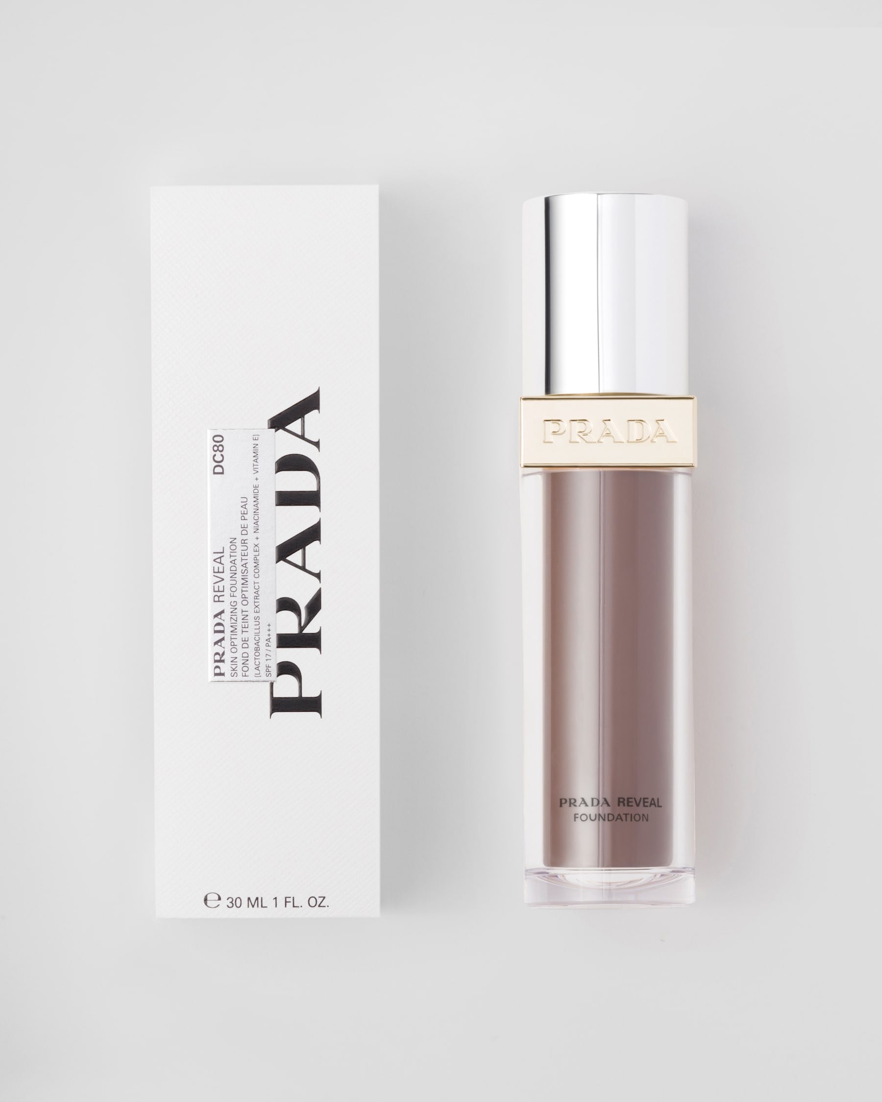 Dc80 - Dark Cool Prada Reveal Skin Optimizing Foundation - Dc80 - Dark Cool | PRADA
