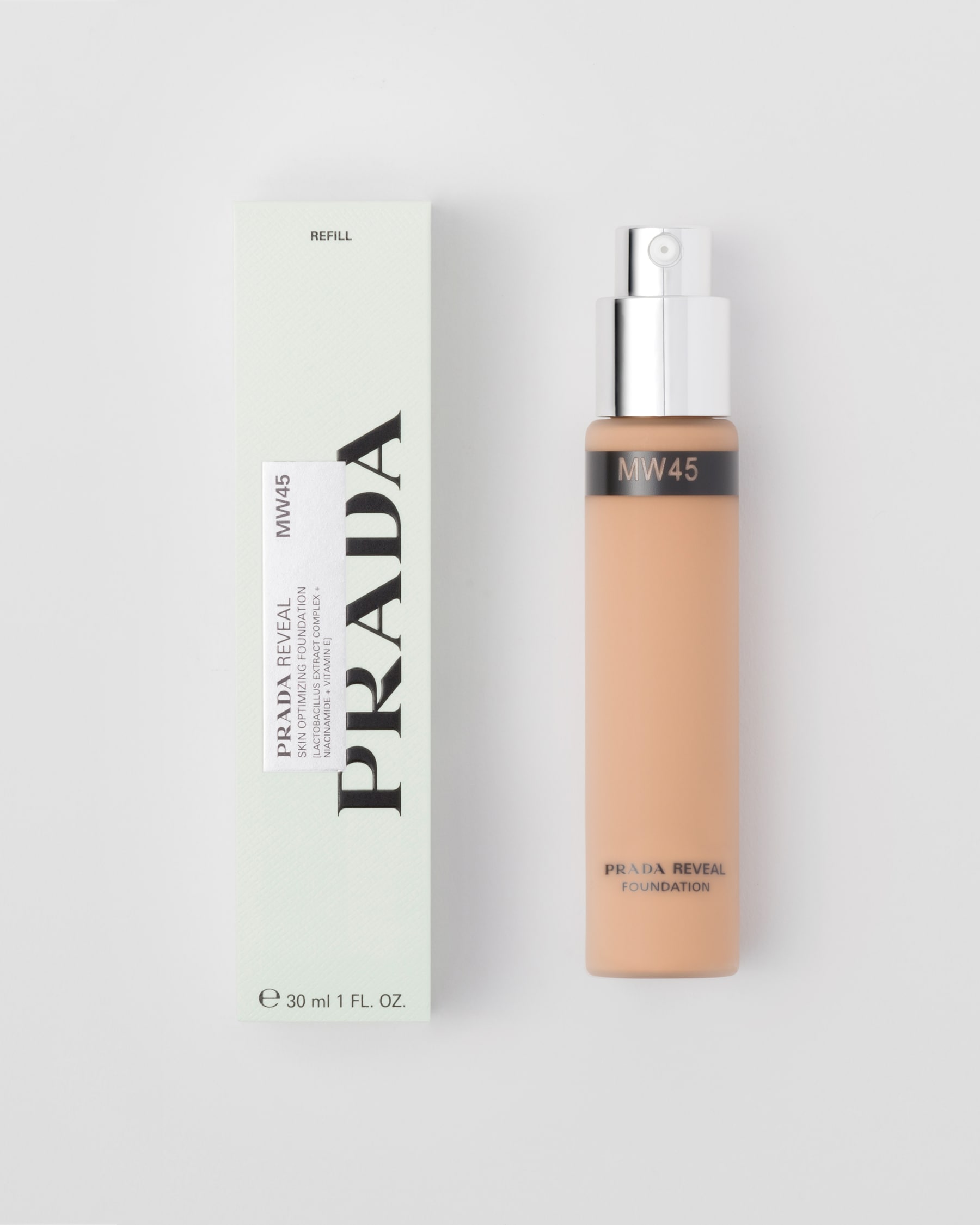 Mw45 - Medium Warm Prada Reveal Skin Optimizing Foundation Refill ...