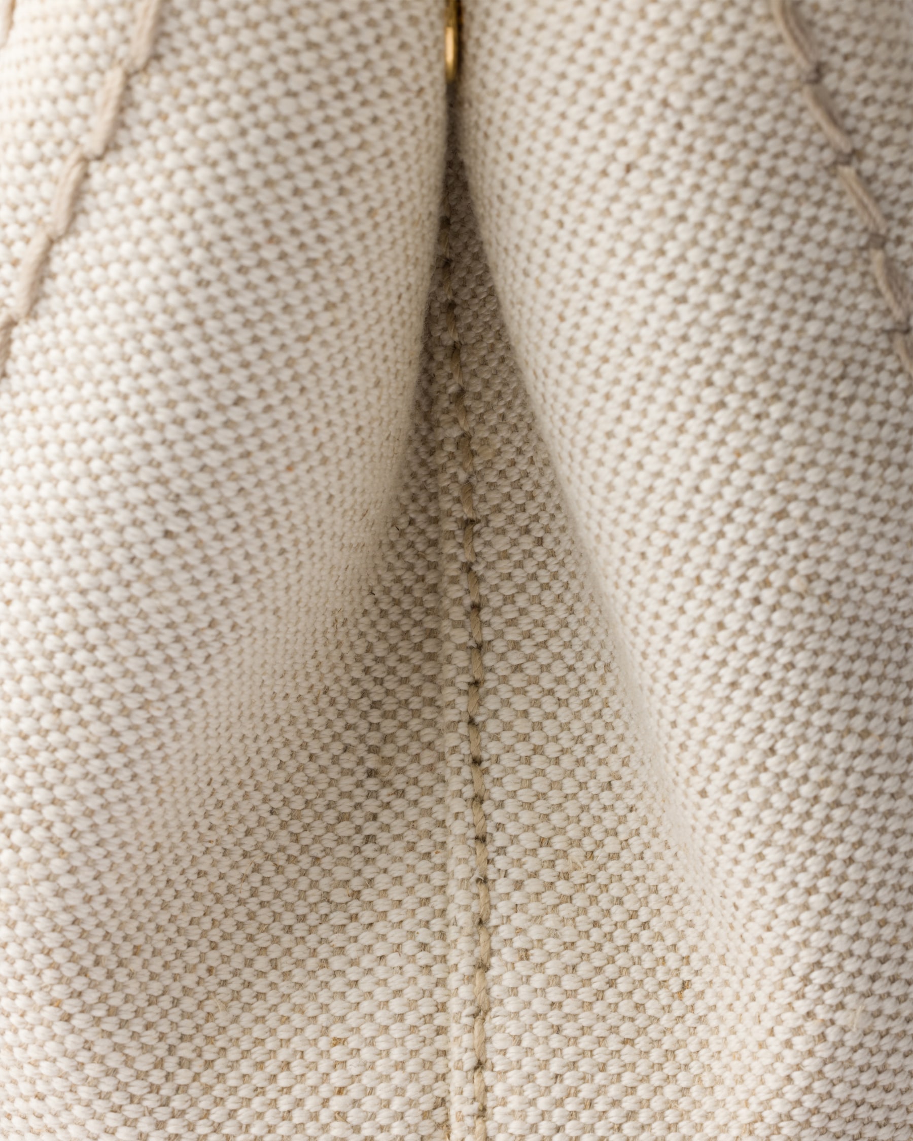Natural Prada Jardinière Mini Linen Blend Bag | PRADA - United Kingdom