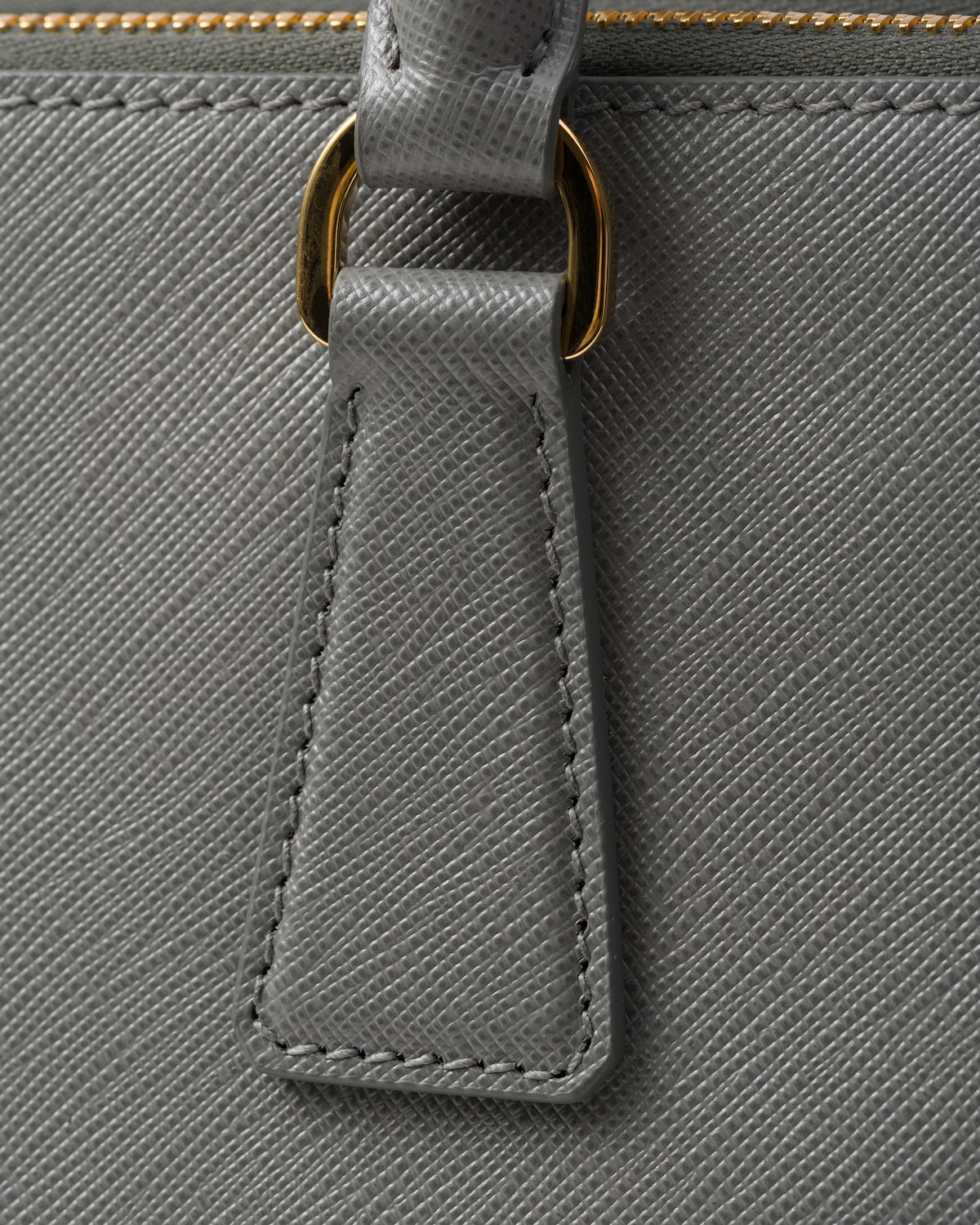 Slate Gray Prada Galleria Large Saffiano Leather Bag | PRADA