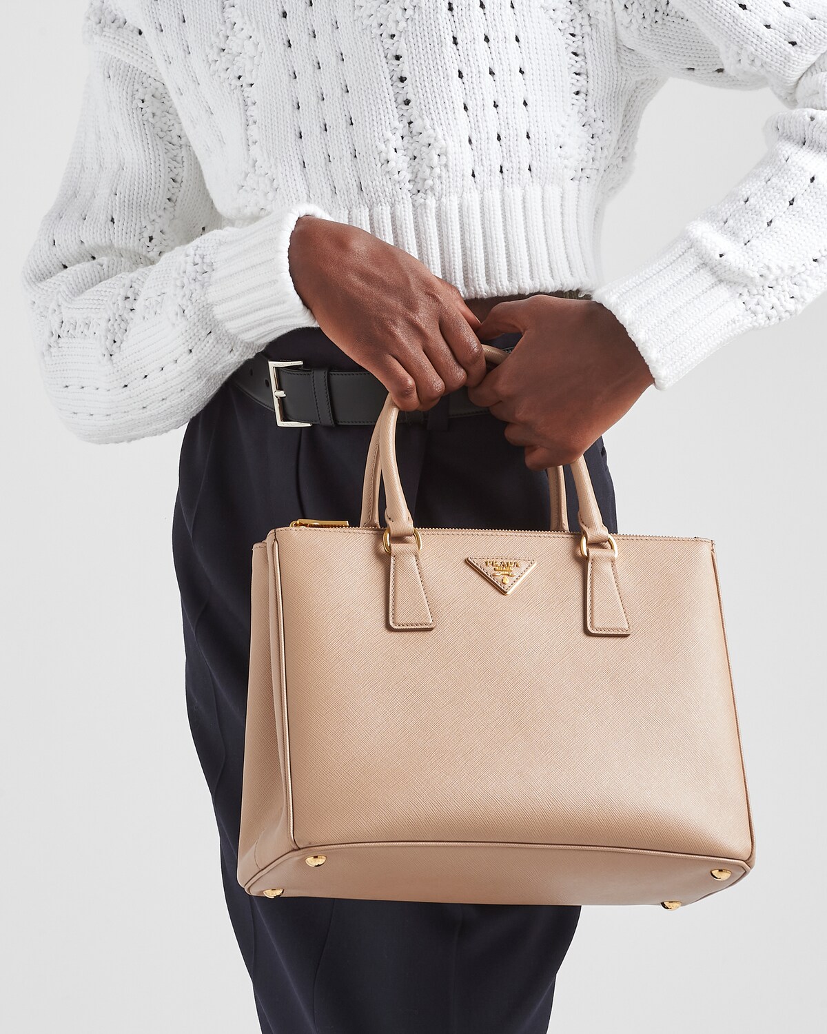 Cameo Large Prada Galleria Saffiano Leather Bag | PRADA