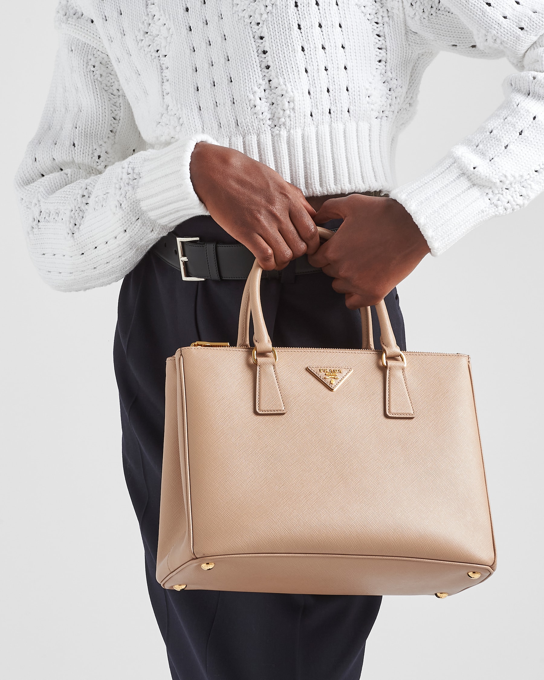 Cameo Large Prada Galleria Saffiano Leather Bag | PRADA