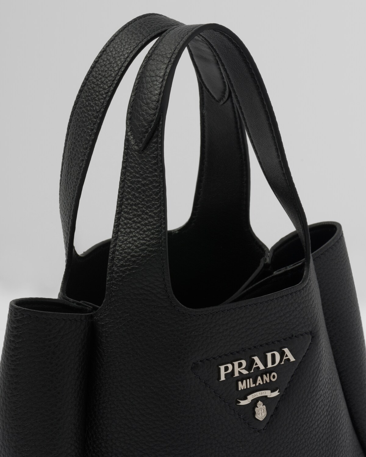 Black Leather Mini Bag | PRADA