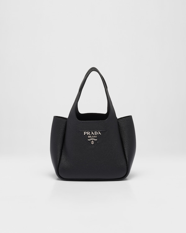 Black Leather Mini Bag | PRADA
