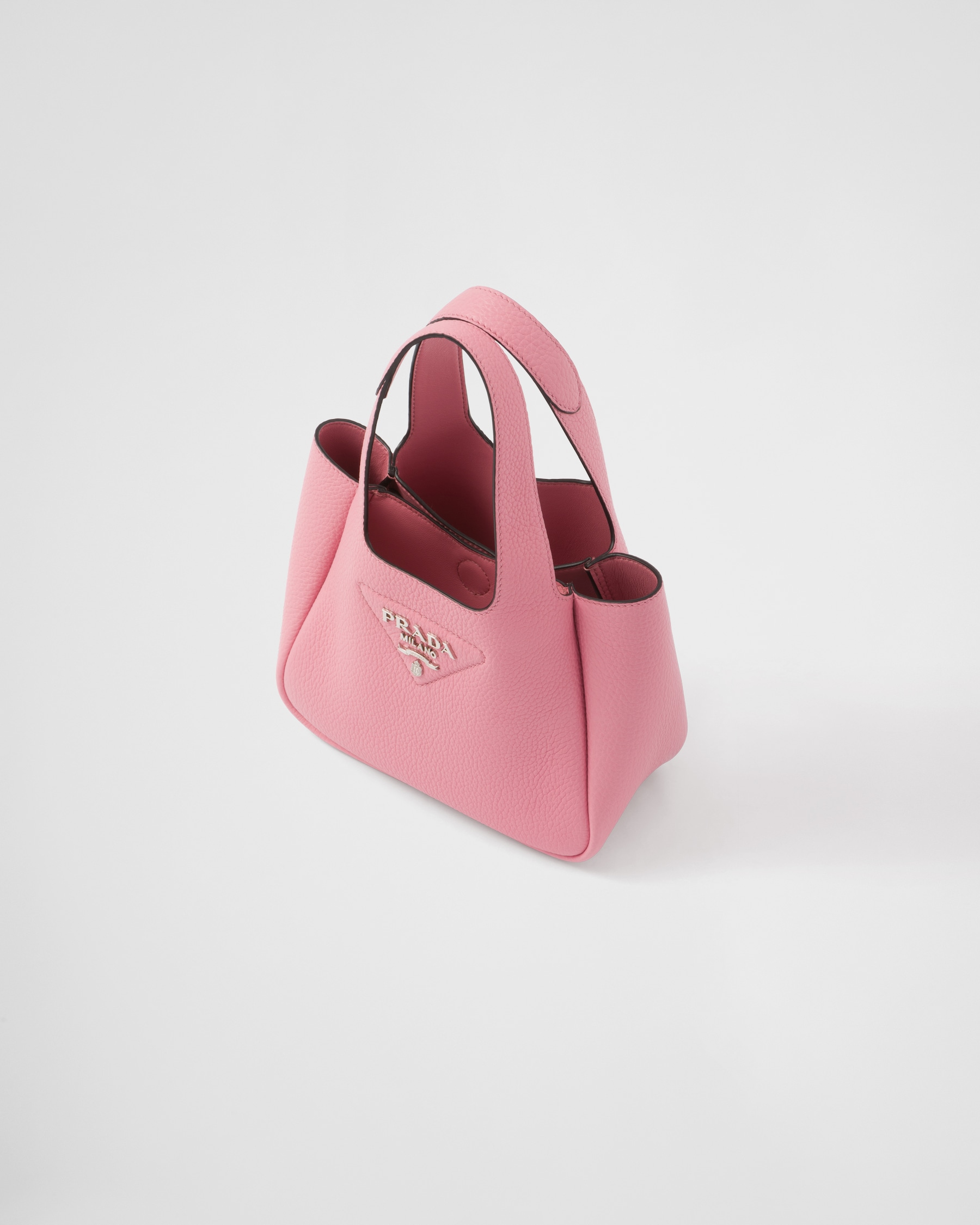 Petal Pink Leather Mini Bag | PRADA