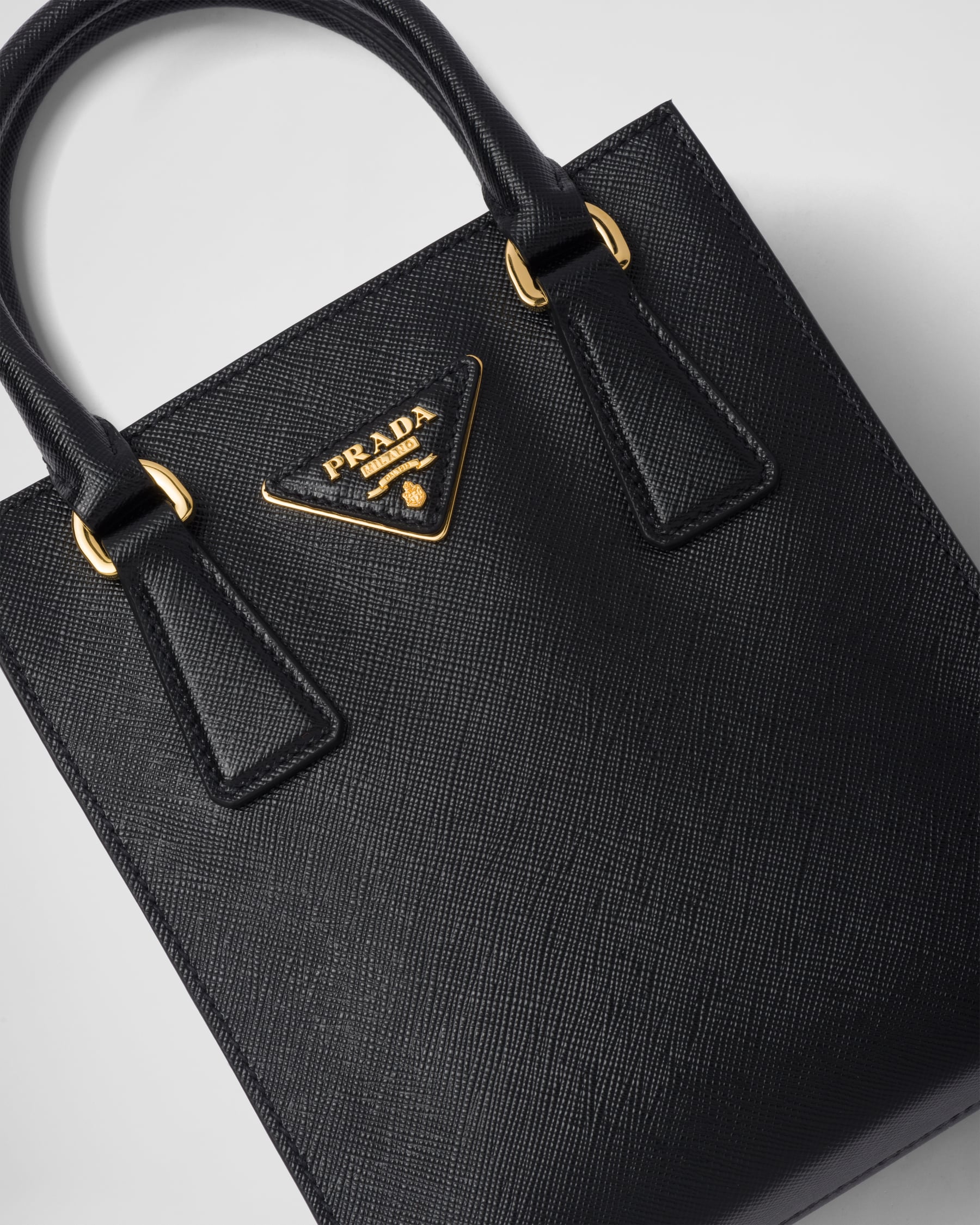 Black Saffiano Leather Handbag | PRADA
