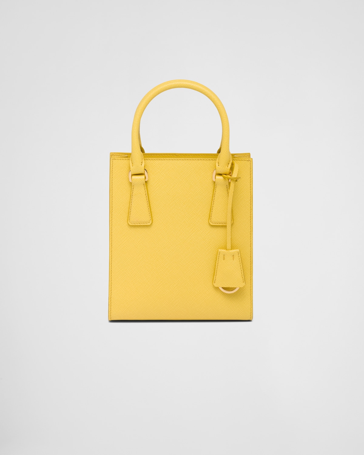 Sunny Yellow Saffiano Leather Handbag | PRADA