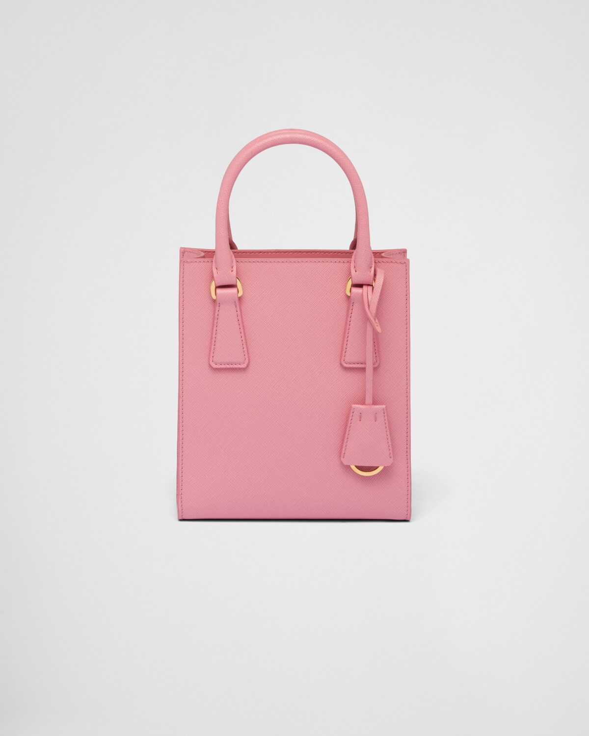 Petal Pink Saffiano Leather Handbag | PRADA