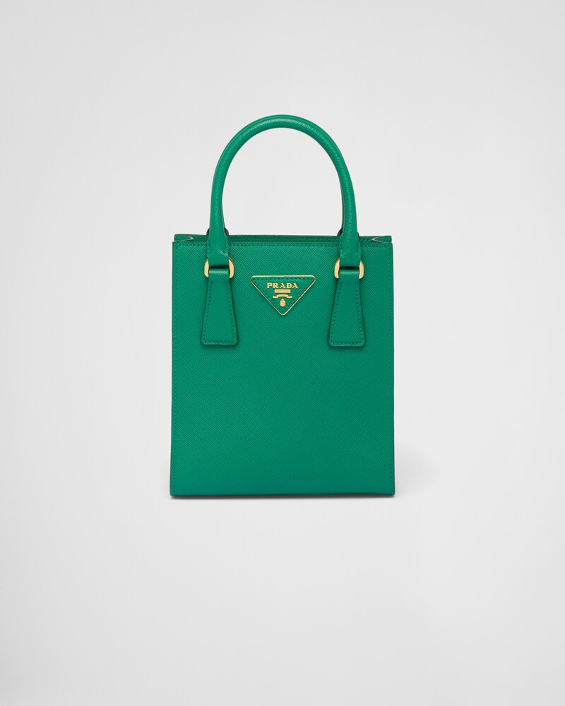 Mango Saffiano Leather Handbag | PRADA