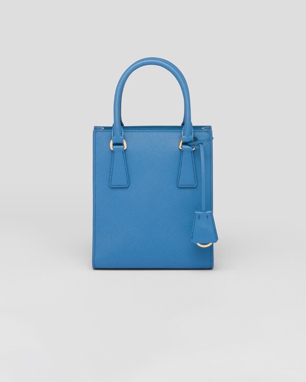 Light Blue Saffiano Leather Handbag | PRADA