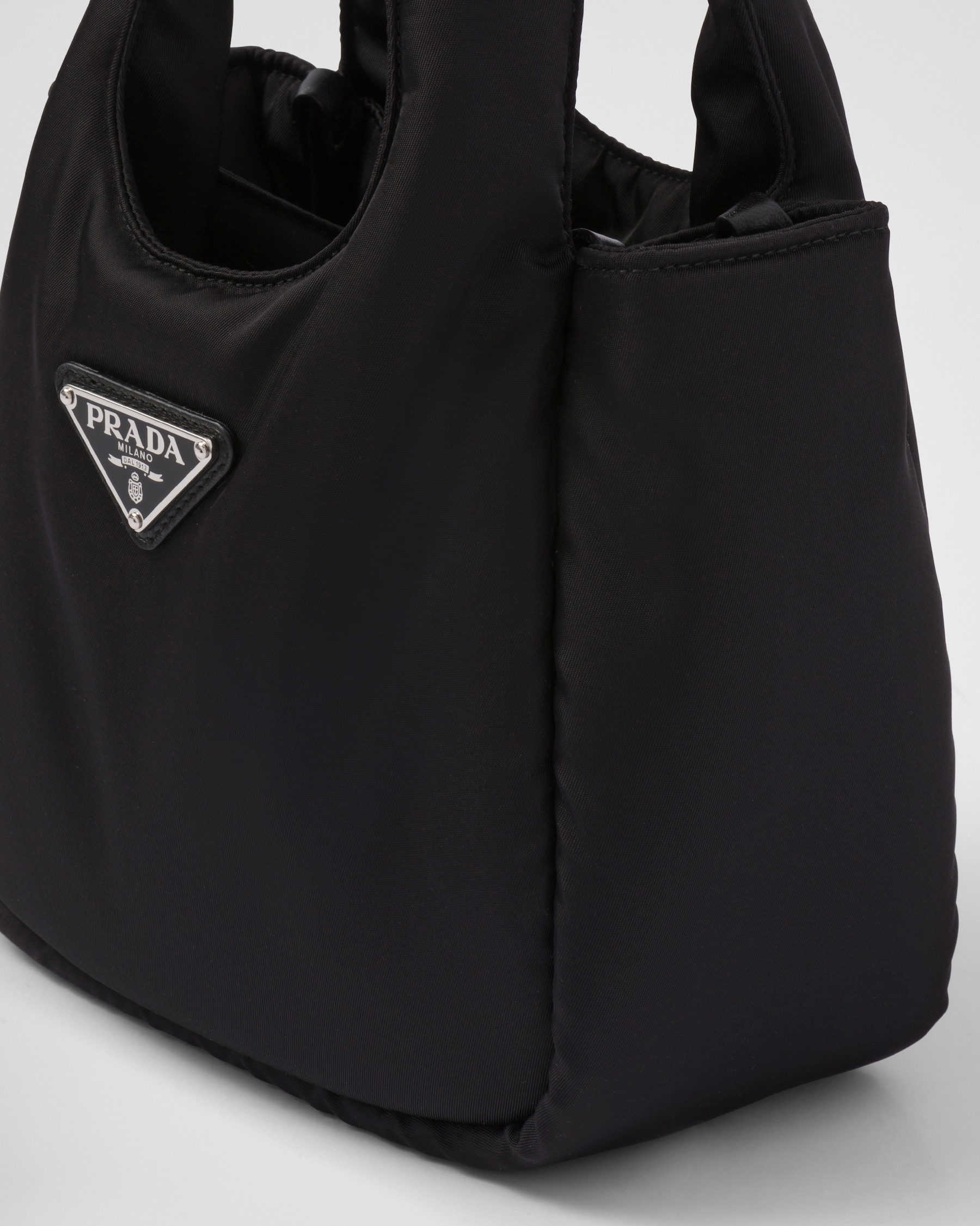 Black Prada Soft Padded Re-nylon Mini-bag | PRADA
