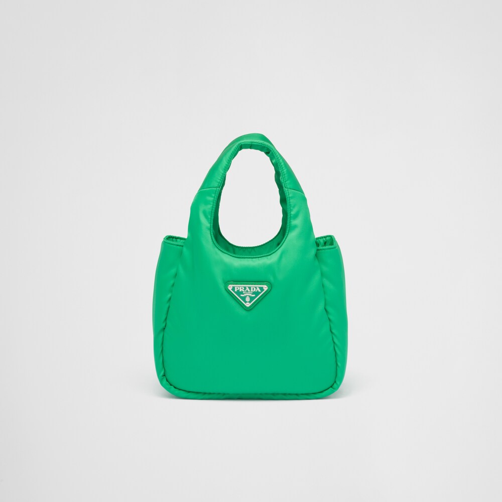 Mint Green Prada Soft padded Re-Nylon mini-bag | Prada