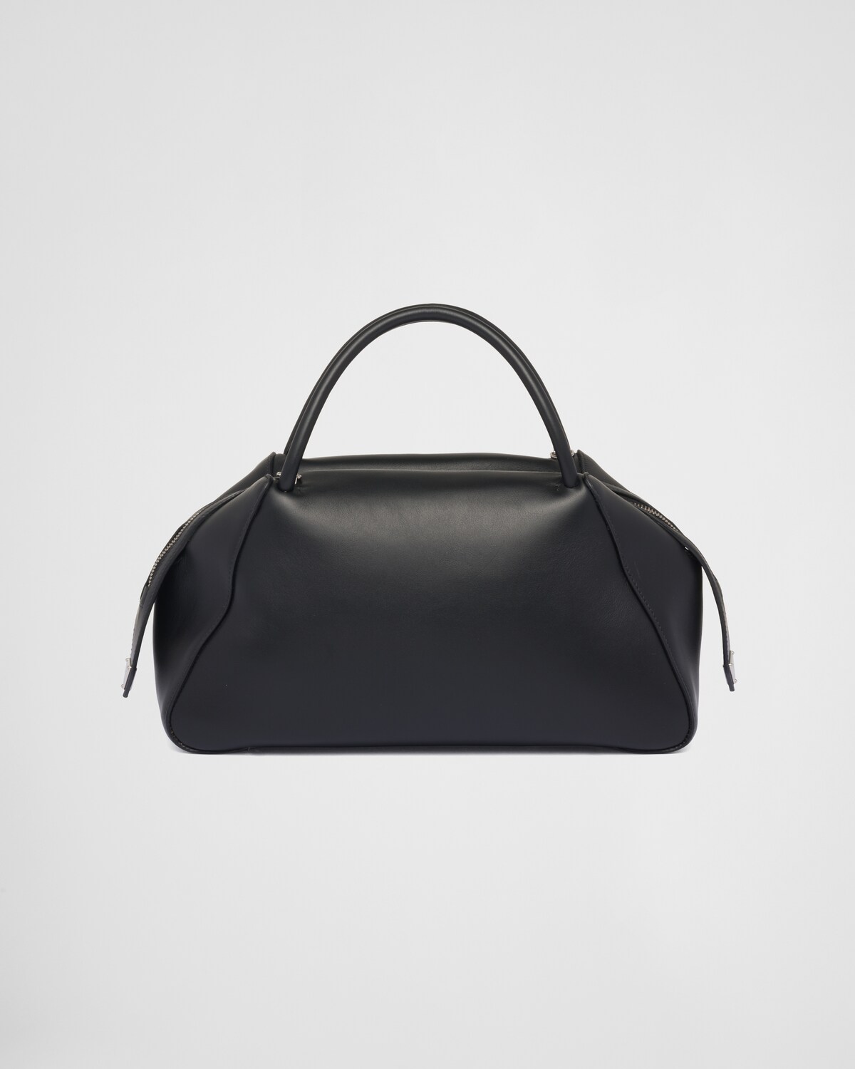 Black Medium Leather Prada Supernova Handbag | PRADA