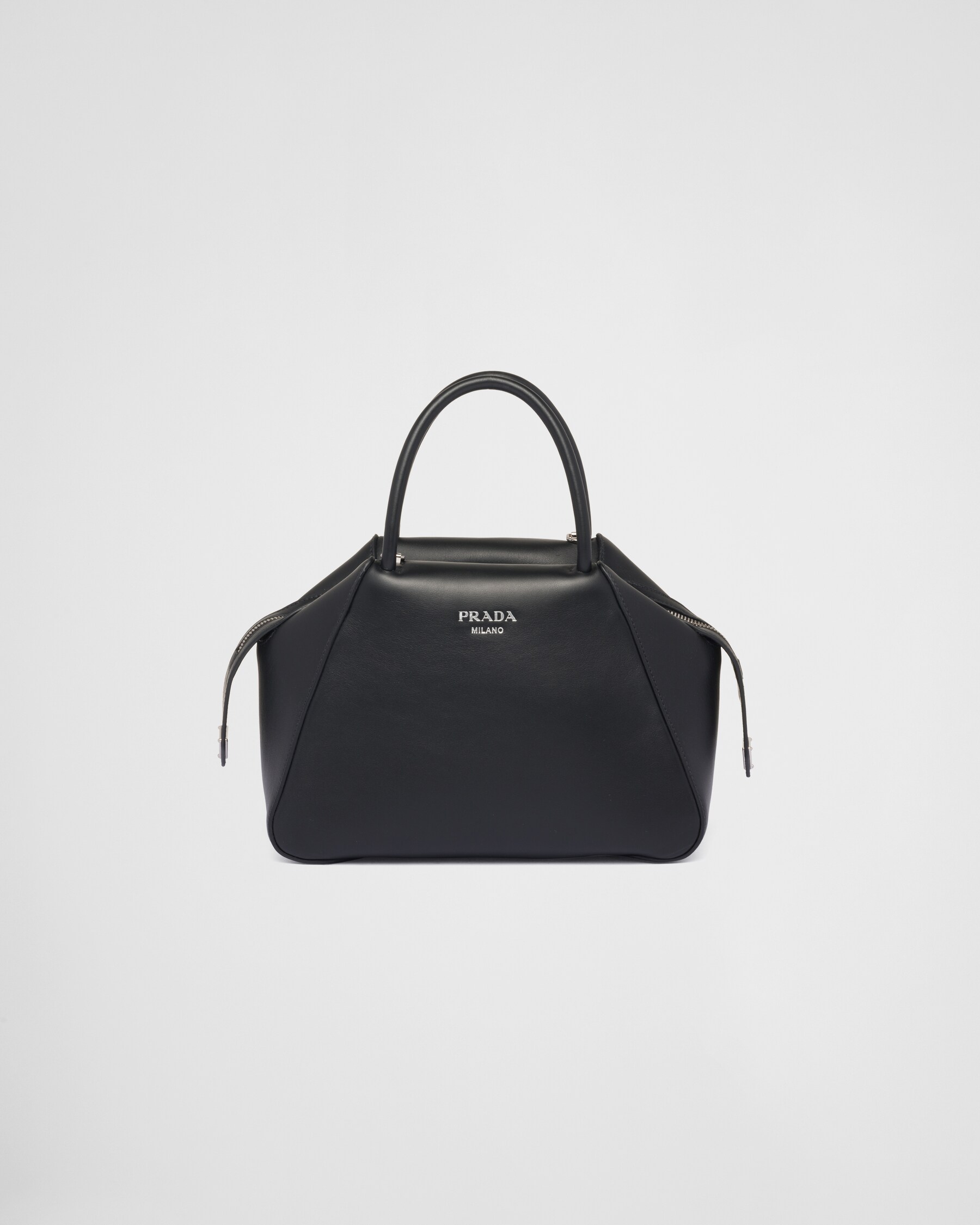Black Small Leather Prada Supernova Handbag | PRADA