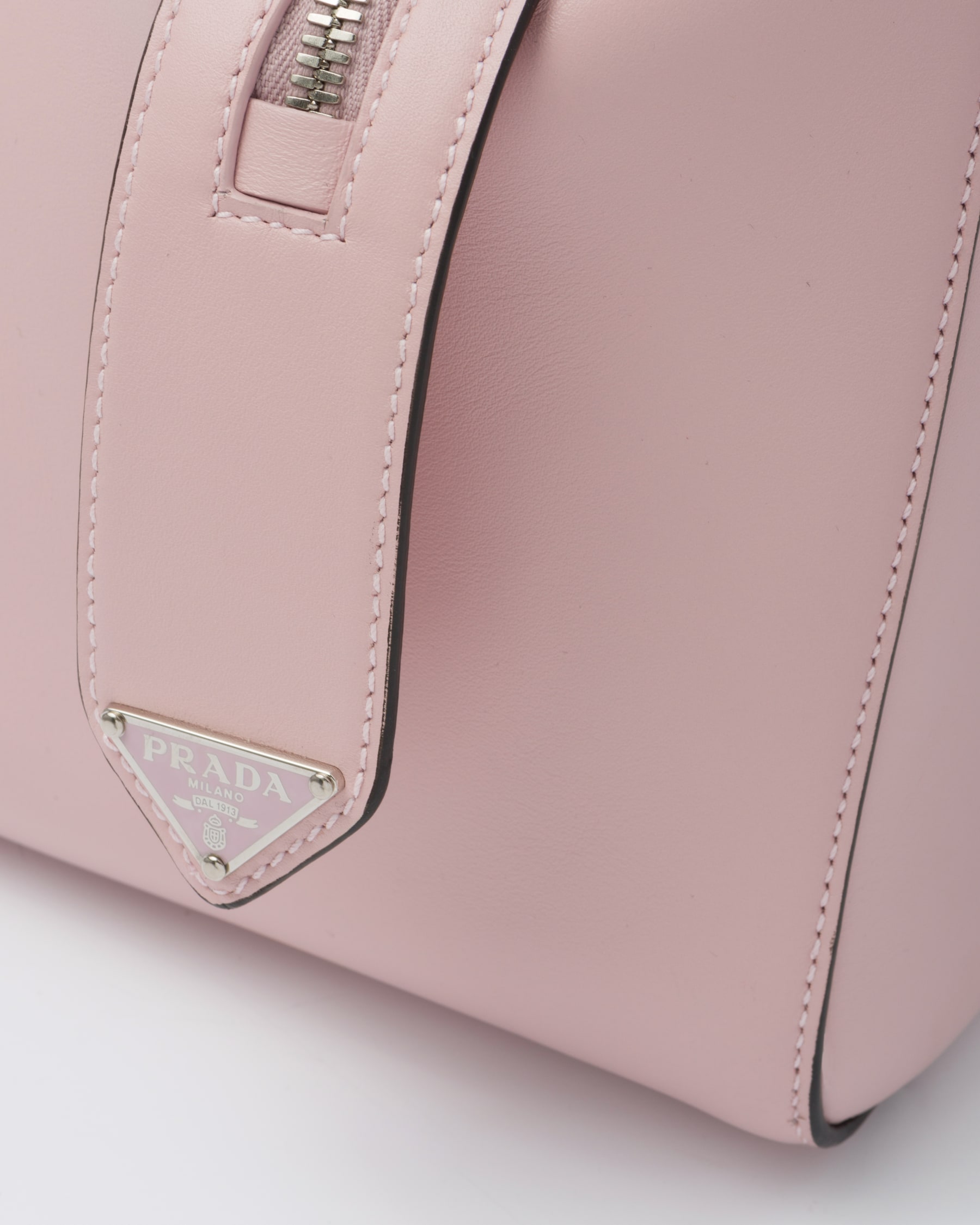 Alabaster Pink Small Leather Prada Supernova Handbag | PRADA