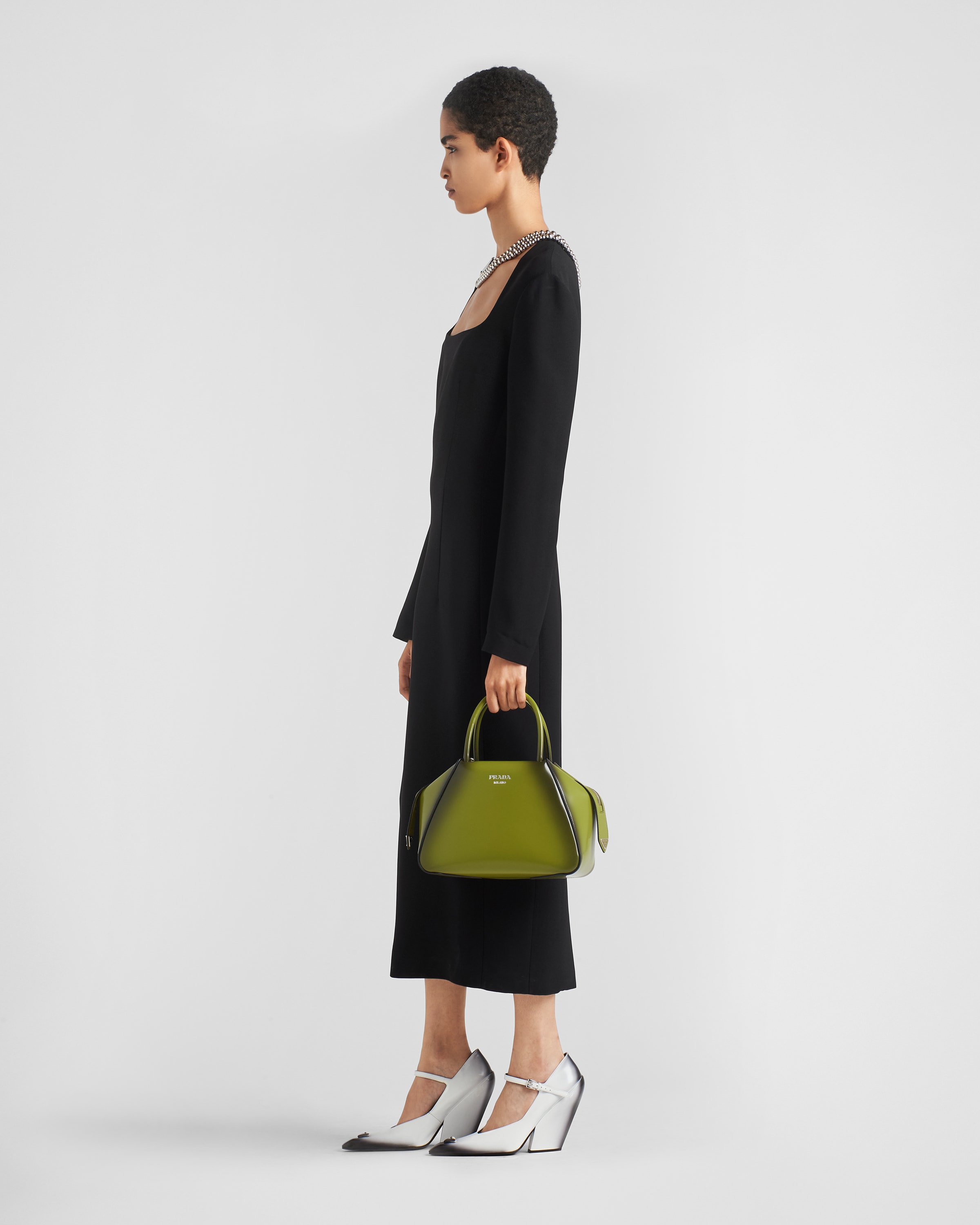 Ivy Small brushed leather Prada Supernova handbag | Prada