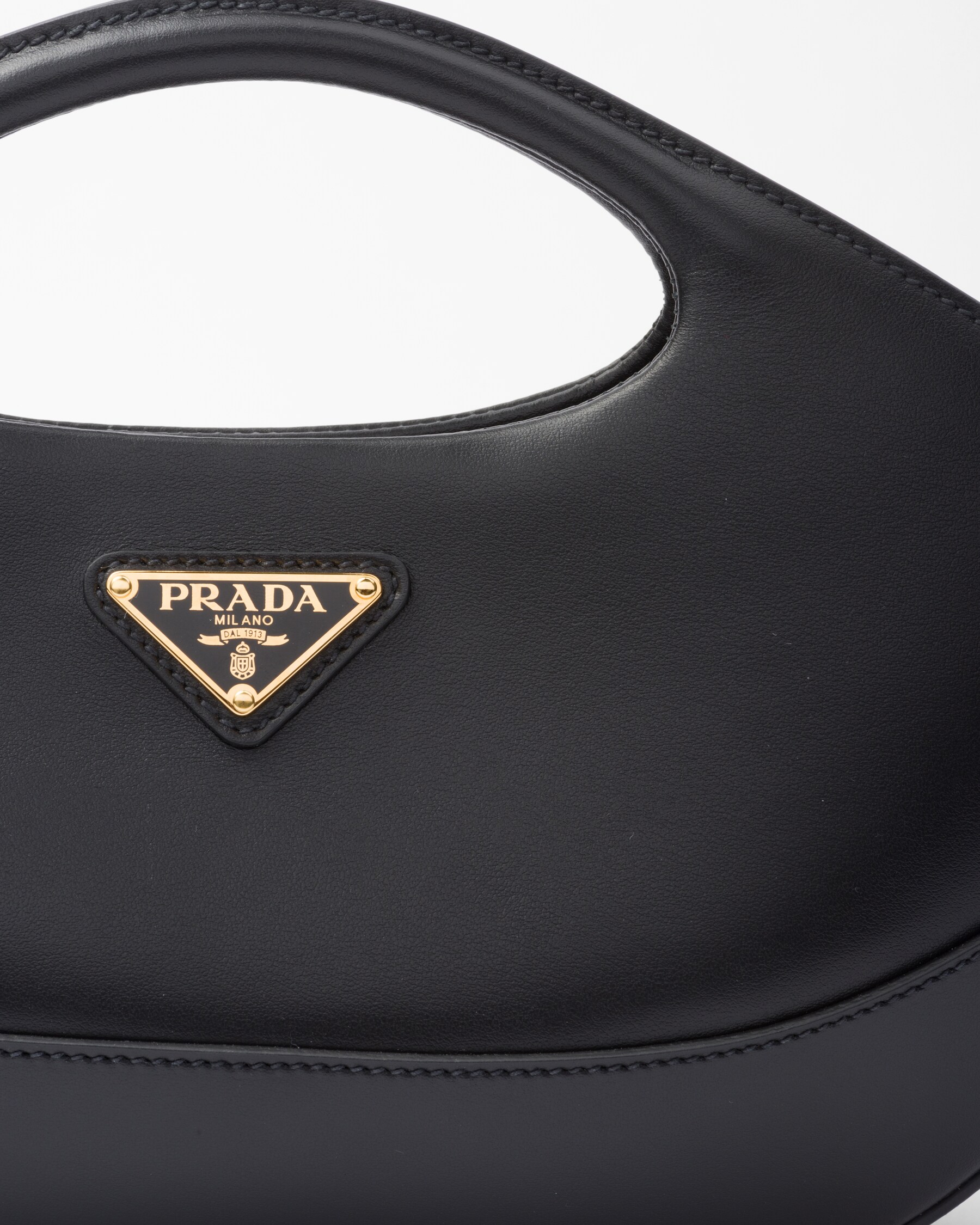 Black Medium Leather Handbag | PRADA