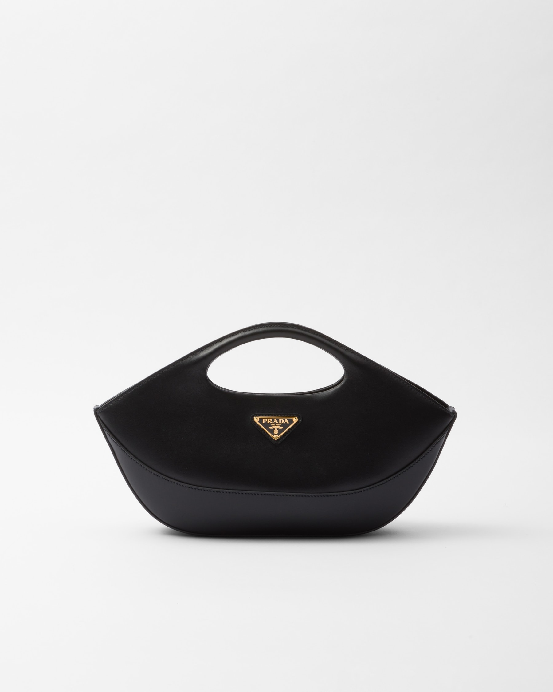 Black Medium Leather Handbag | PRADA