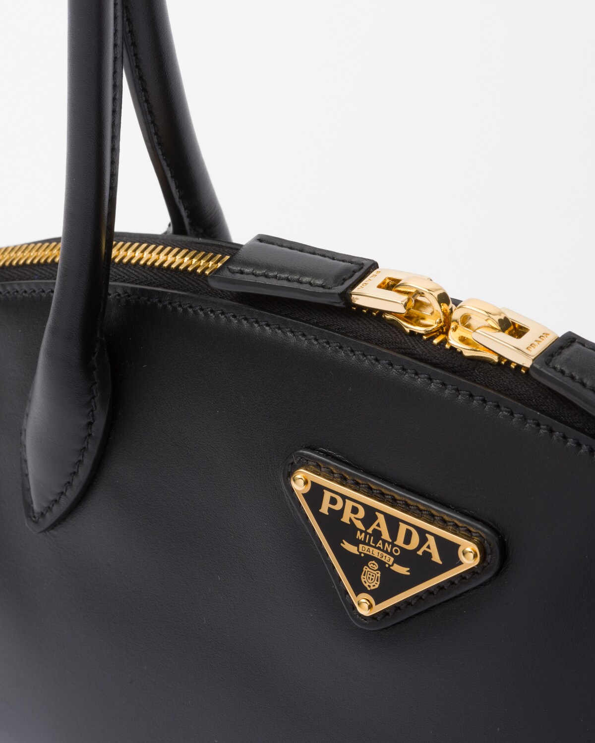 Black Small Leather Handbag | PRADA