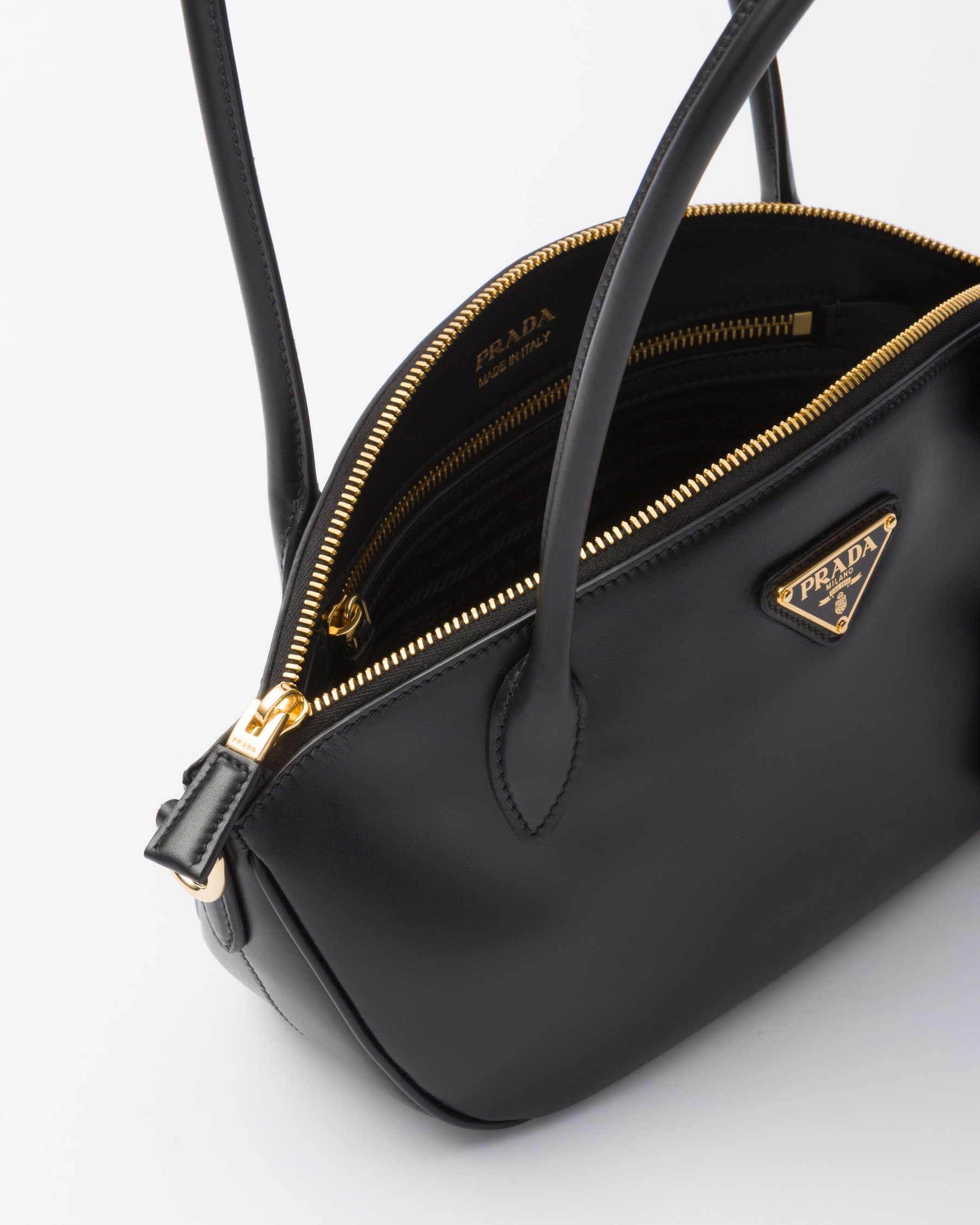 Black Small Leather Handbag | PRADA