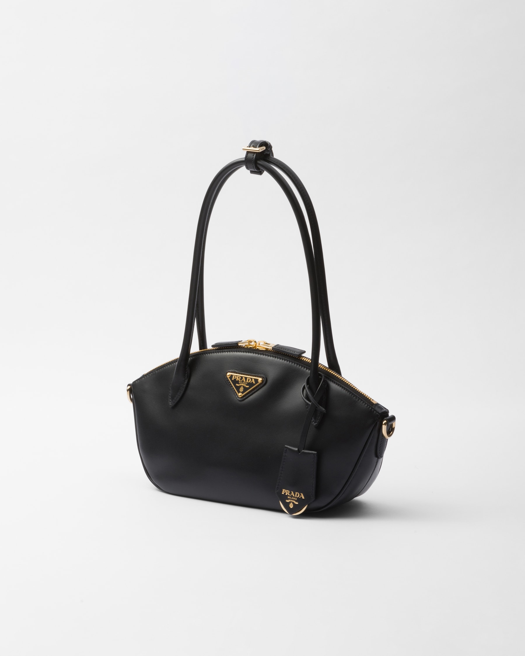 Black Small Leather Handbag | PRADA