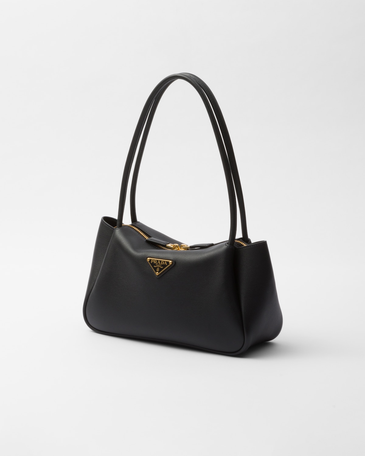 Black Medium Leather Handbag | PRADA