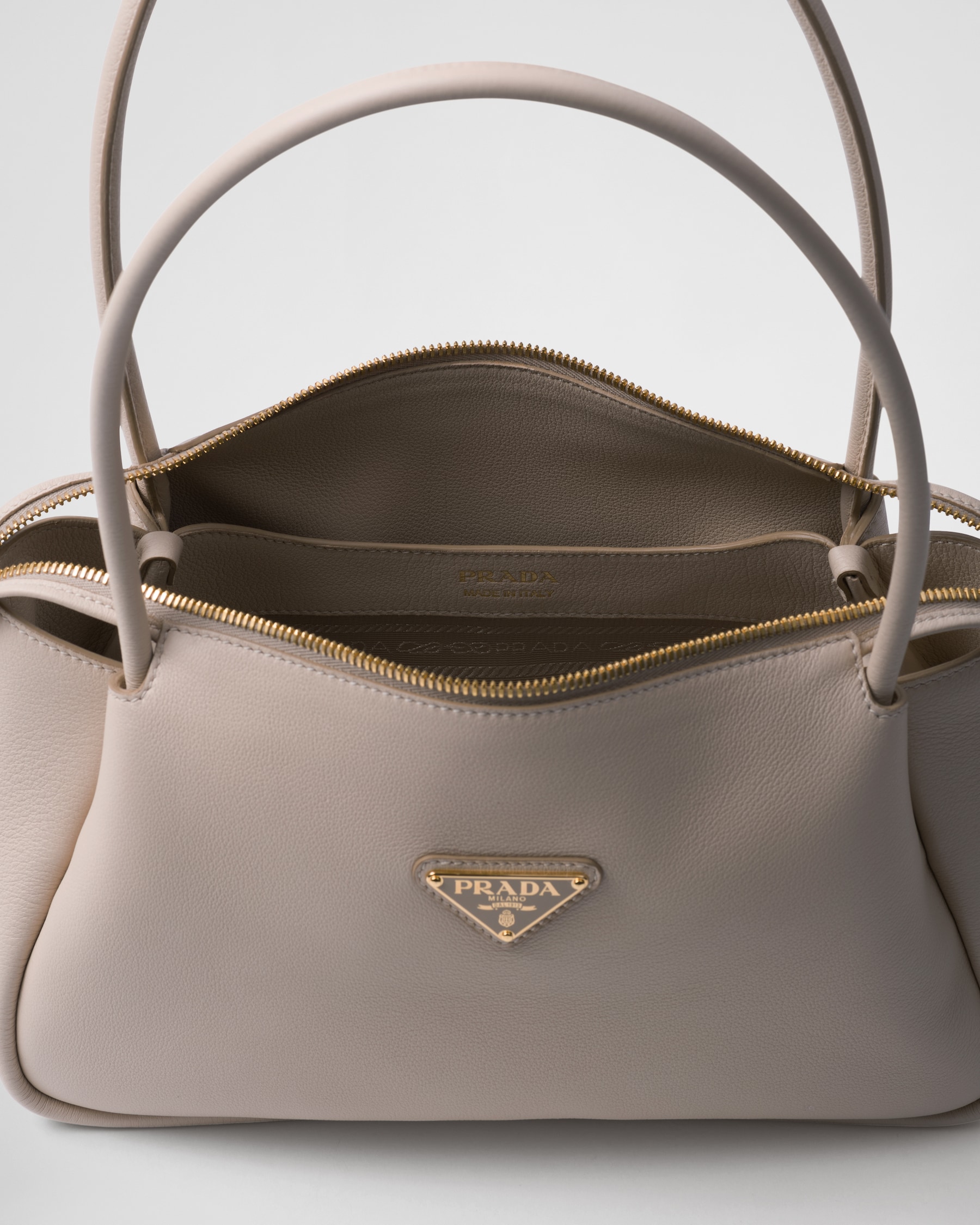 Clay Medium Leather Handbag | PRADA