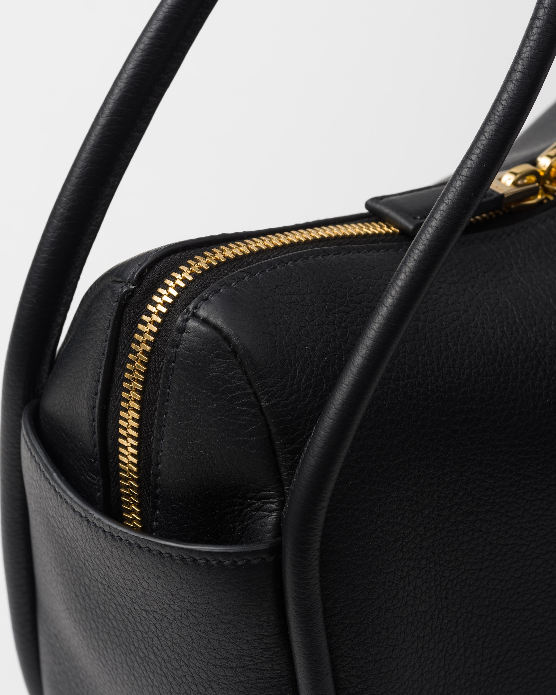 Black Prada Darling Leather Handbag | PRADA
