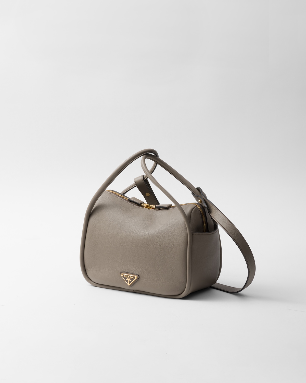 Clay Prada Darling Leather Handbag | PRADA