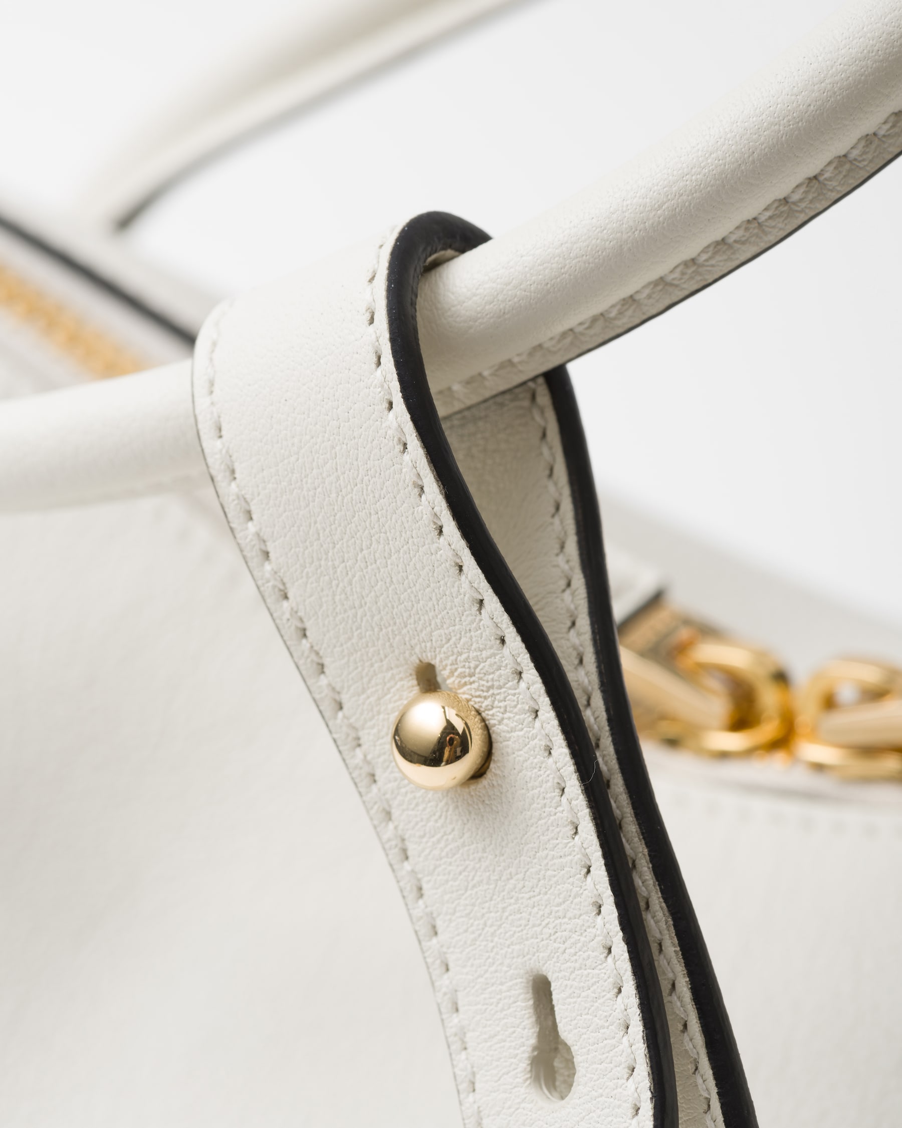 White Prada Darling Leather Handbag | PRADA - United States