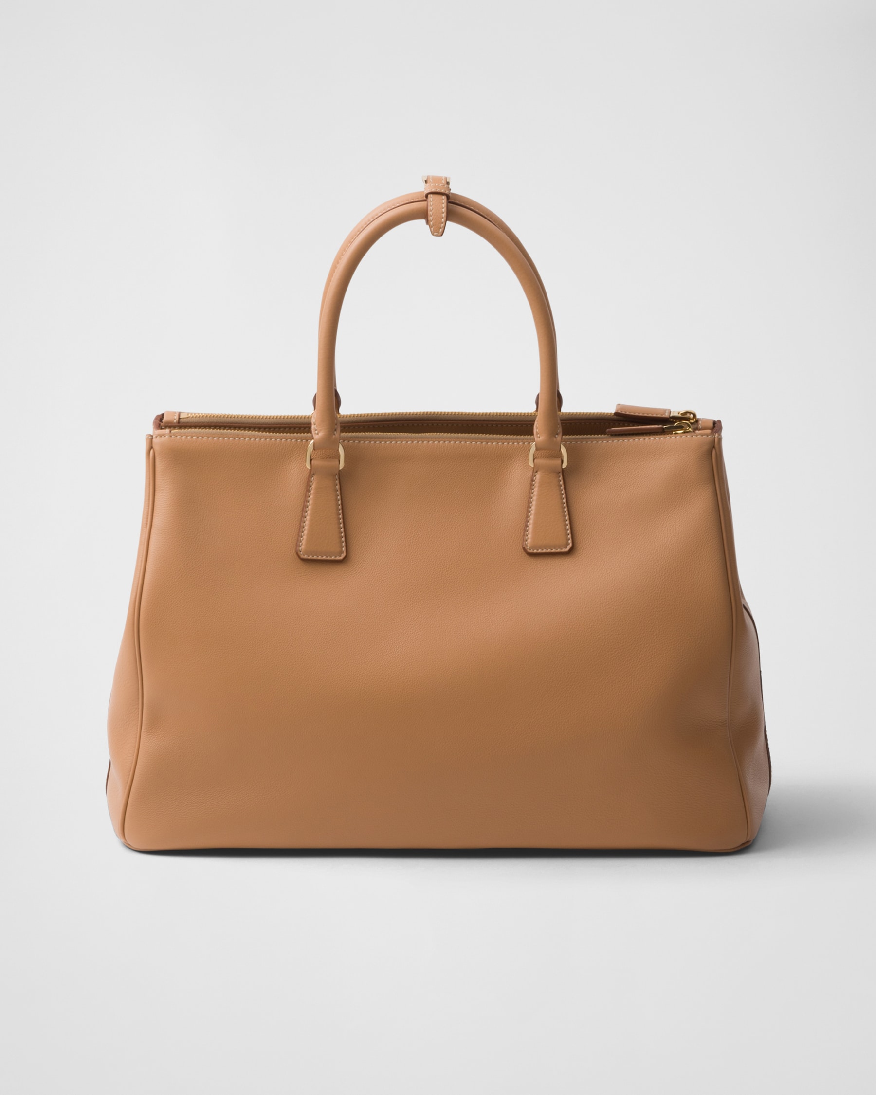 Natural Extra-large Prada Galleria Leather Bag | PRADA