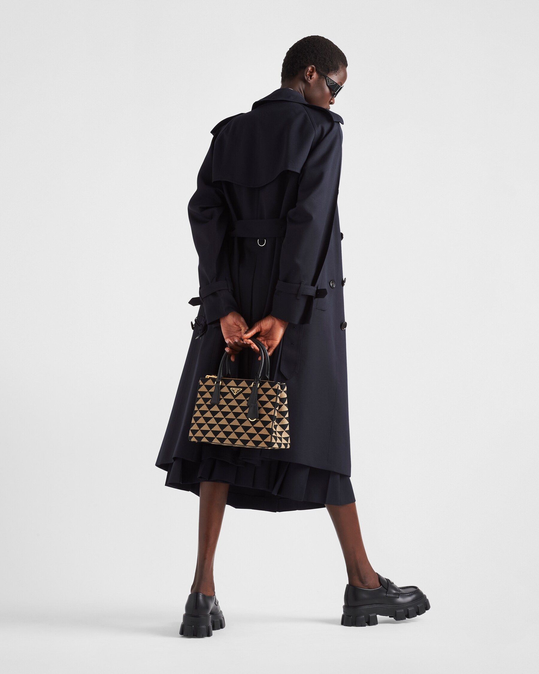 Borse in Pelle, Tessuto Jacquard e Nylon da Donna | PRADA