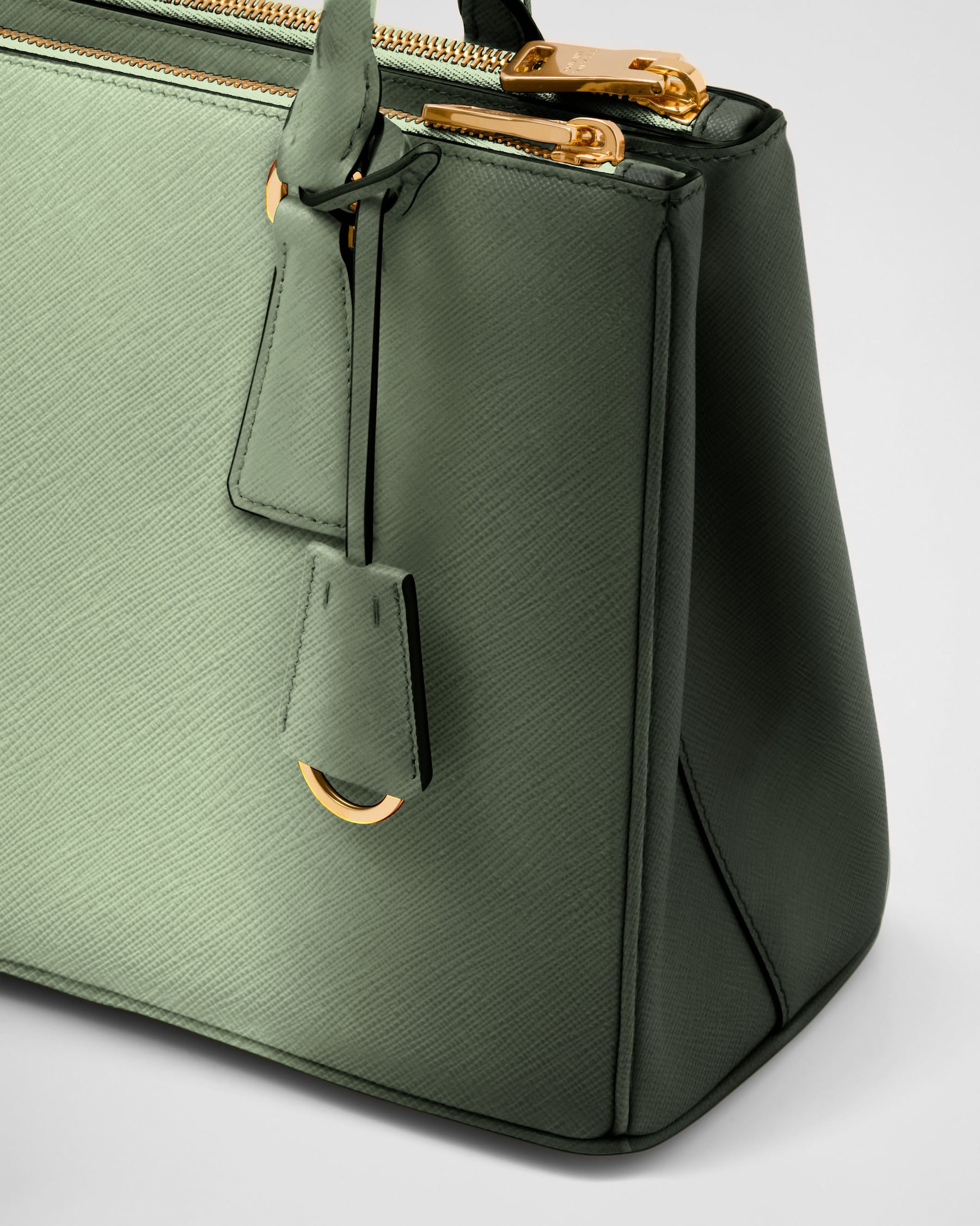 Gradient Aqua Medium Prada Galleria Ombré Saffiano Leather Bag | PRADA